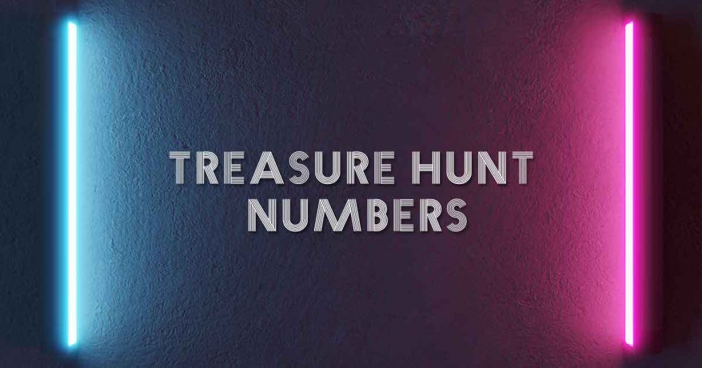 All About Treasure Hunt Numbers